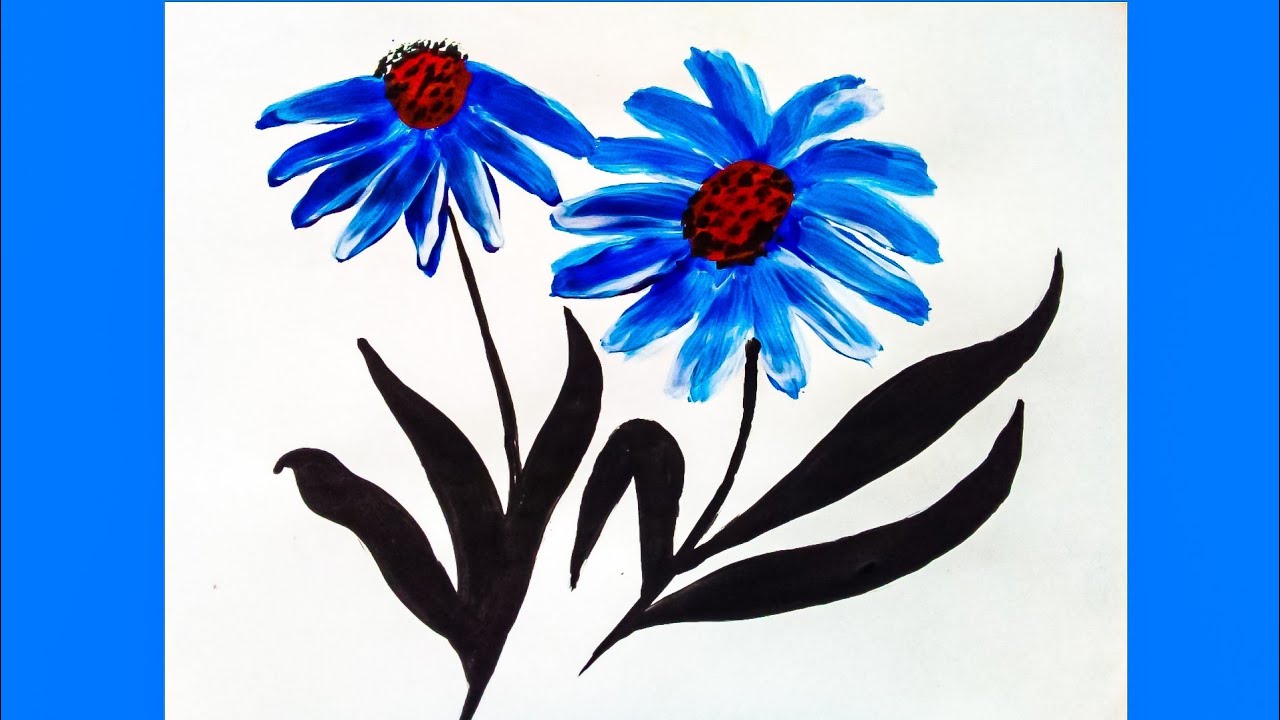Easy Flower Painting L Easy Painting For Beginners YouTube easy-flower-painting-l-easy-painting-for-beginners-youtube