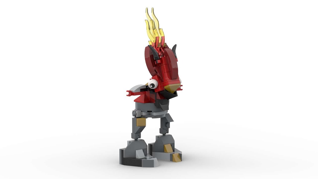 Lego Mixels Flain + Seismo Speed Build Studio Bricklink LDD by PLegoBB ...