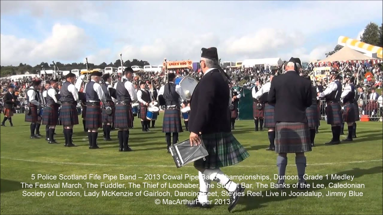 5 Police Scotland Fife Pipe Band -- 2013 Cowal Pipe Band Championships ...