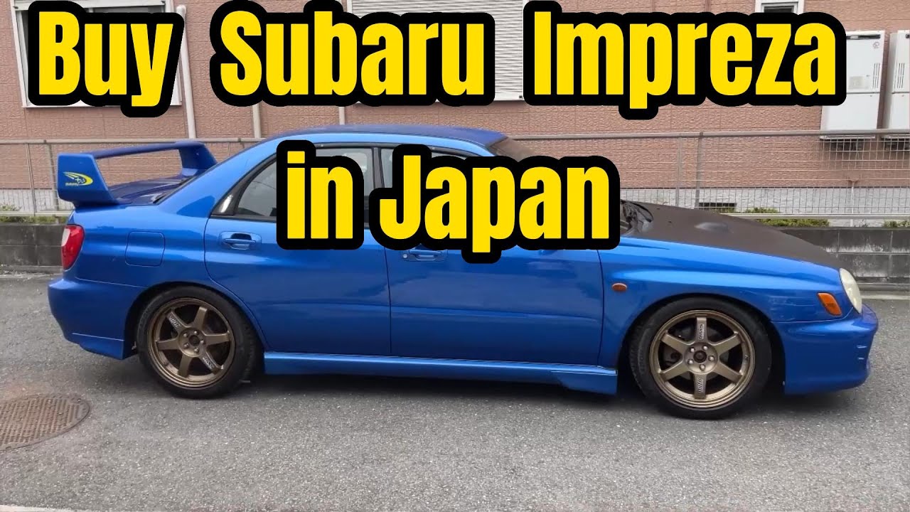 Buy Subaru Impreza WRX GDA in Japan.. - YouTube