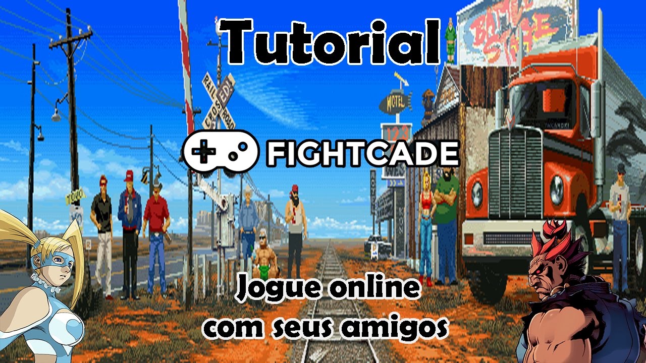 Tutorial Fightcade - Jogue Online com seus amigos! #1 - YouTube