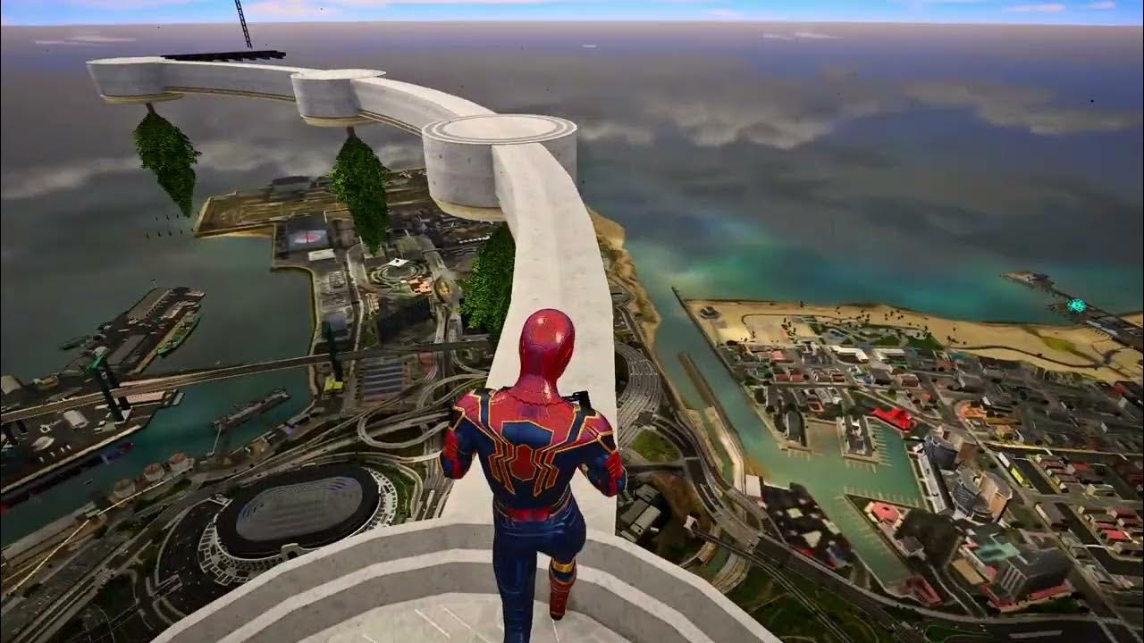 GTA 5 Epic Ragdoll Spiderman vs Super heros funny Ragdolls ep.1 ...