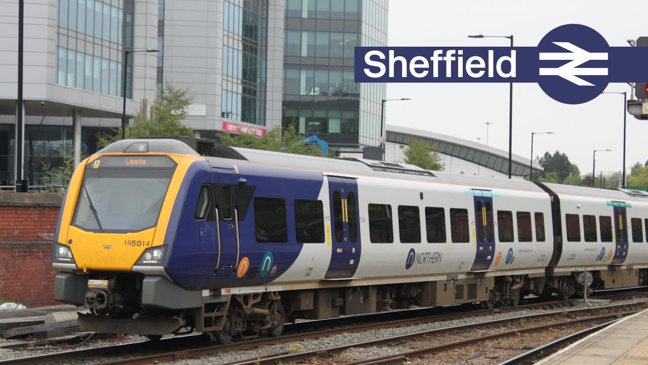 Trains at Sheffield station (03/05/2024) - YouTube
