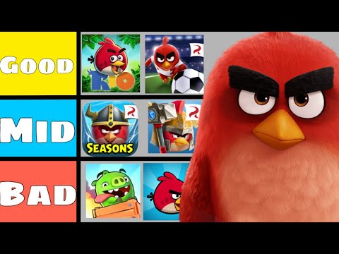 I Ranked EVERY Angry Birds Game! - YouTube