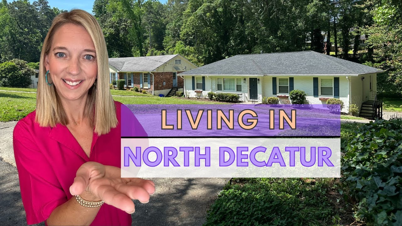 Living in North Decatur Ga | Atlanta neighborhood VLOG tour - YouTube