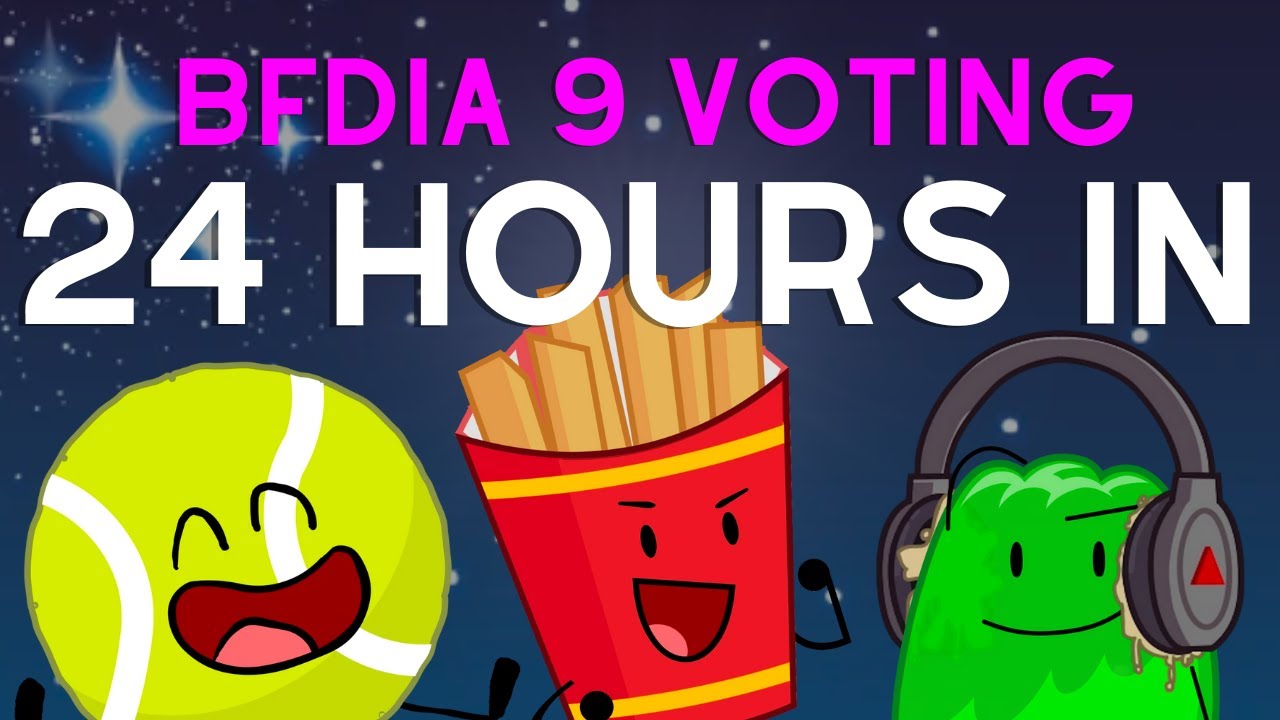 BFDIA 9 Voting Results - OVER 24 HOURS IN - YouTube