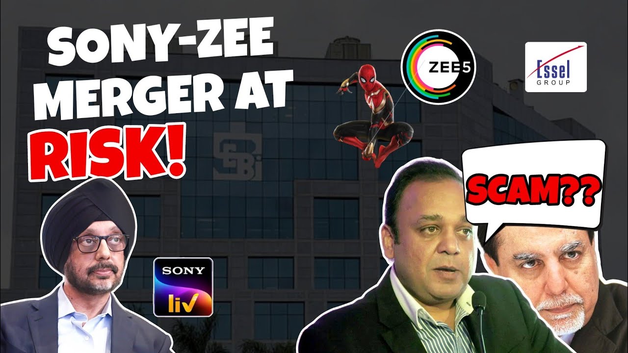 Sony Zee Merger Latest Update🔥: Zee In Trouble, Sony Liv & Zee5 Merger ...
