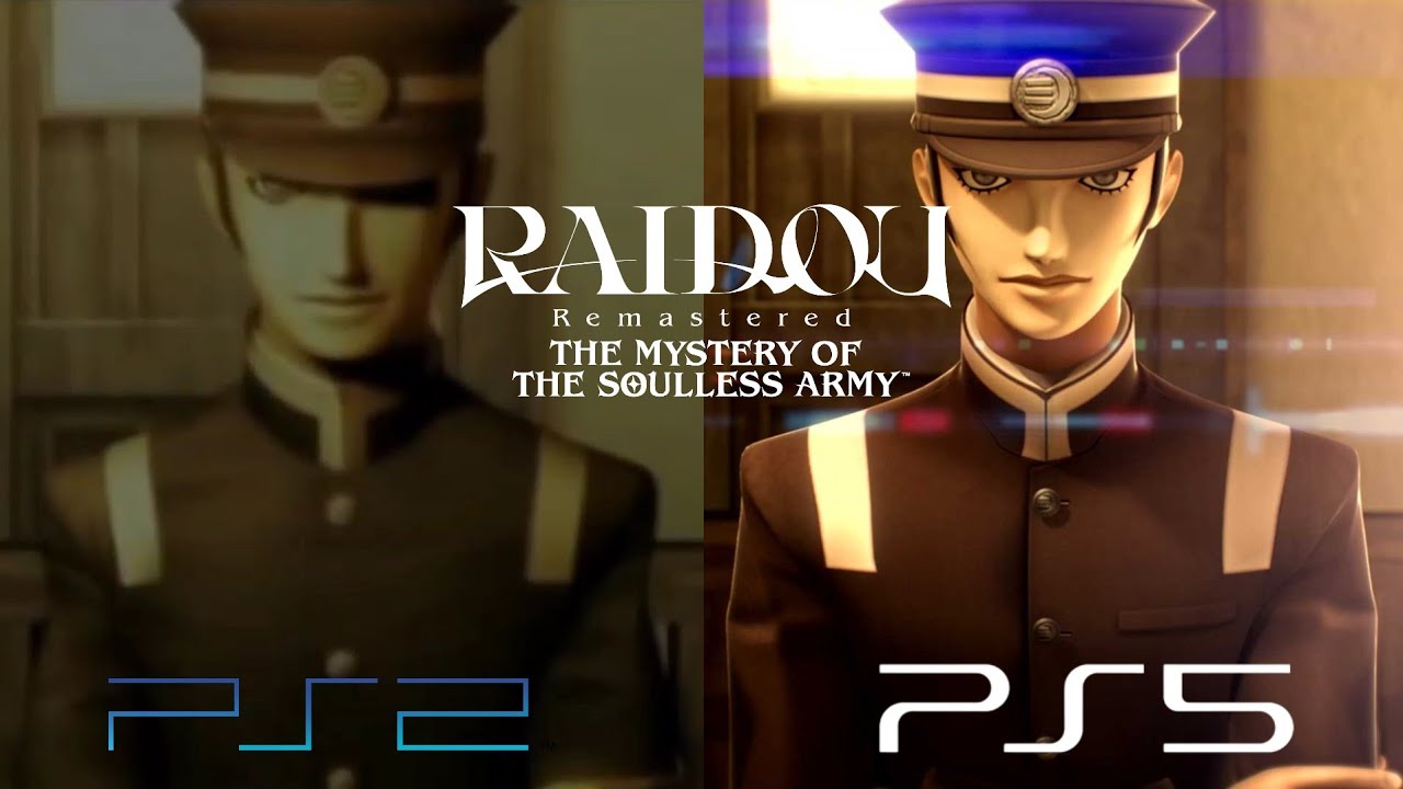 RAIDOU Remastered: The Mystery of the Soulless Vs Original (PS2) - Side ...