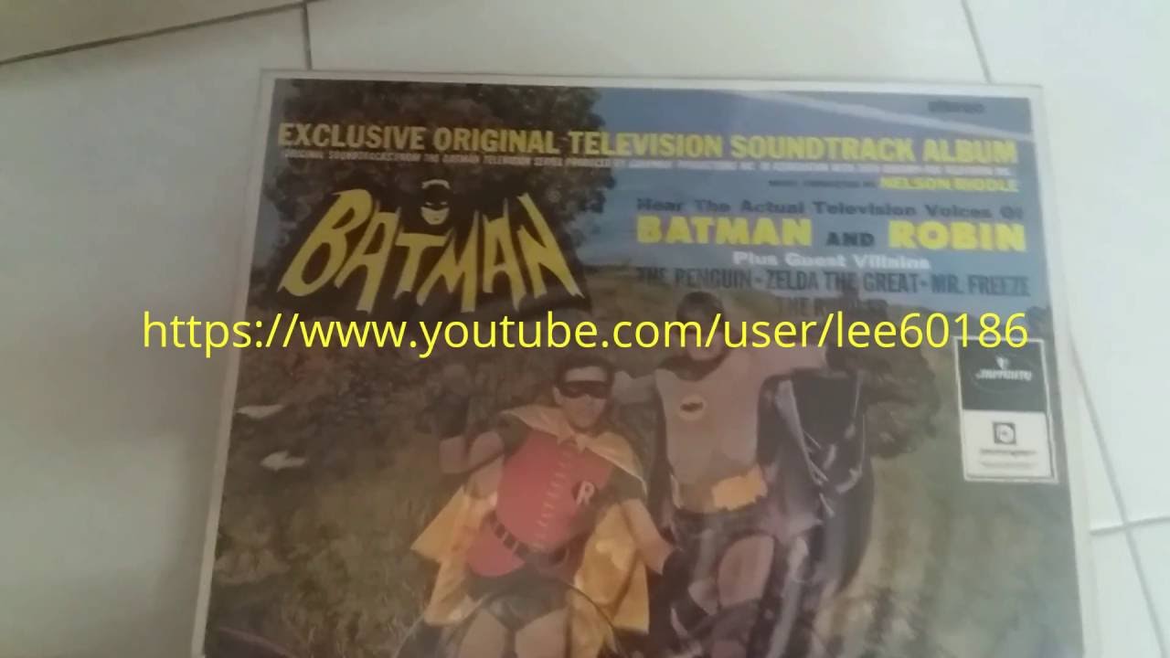 Batman exclusive original television soundtrack album 蝙蝠俠 LP 1966 - YouTube