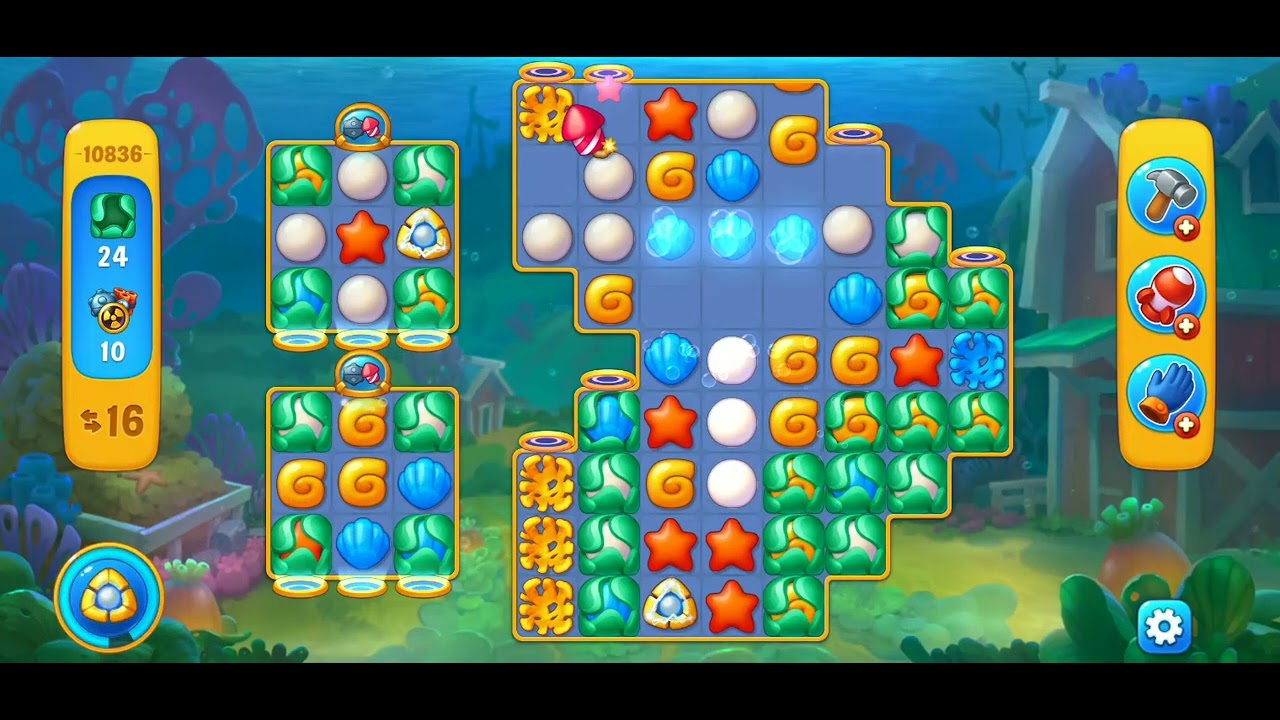 Fishdom/Gameplay/Levels(10836) - YouTube