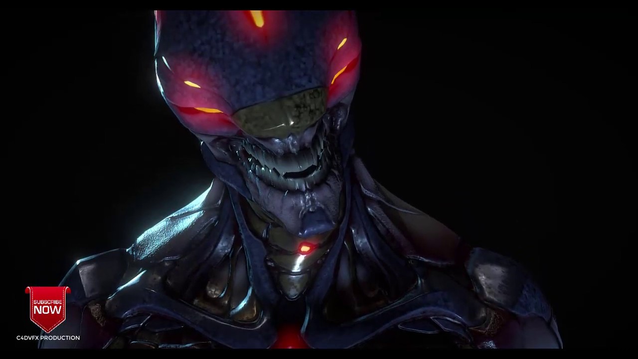 Free - Biomechanical Mutant Model 3D - YouTube