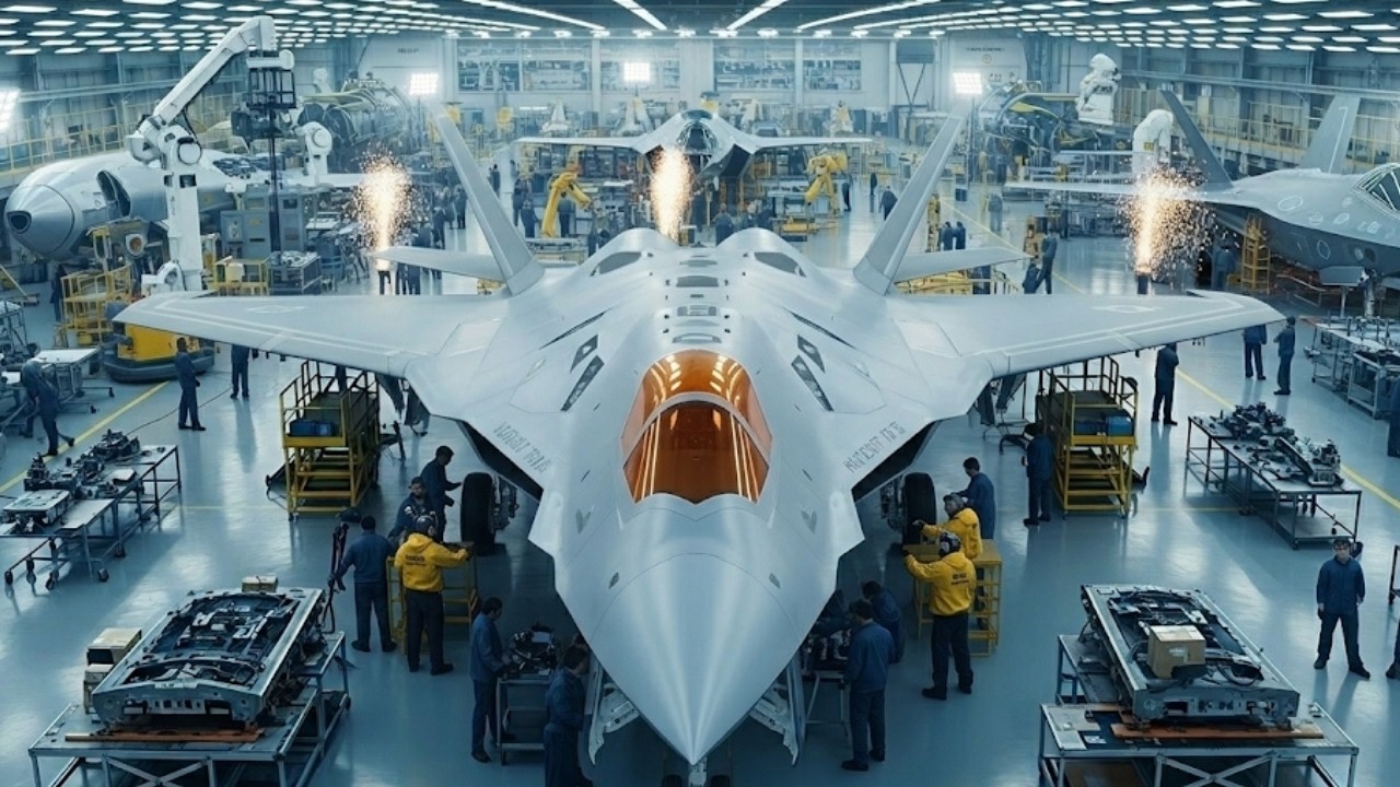 Inside the US Stealth Jet Factory: How Advanced Fighters Are Made - YouTube