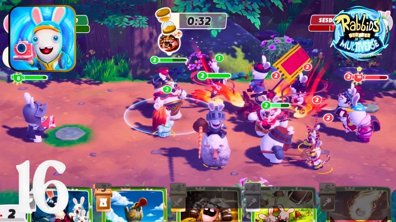 Rabbids Multiverse By Ubisoft Gameplay PvP ARENA (Apple Arcade - iOS) #16 - YouTube