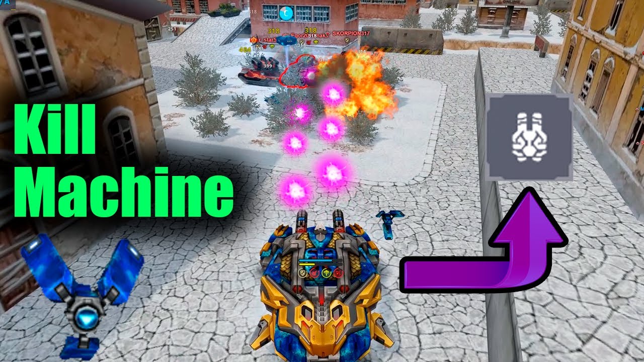 Best OF Twins Augment | Heavy Plasmagun With Booster Drone | Tanki ...