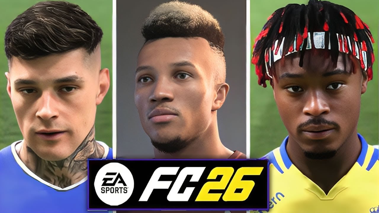 FC 26 | ALL 113 Players with Dyed Hair – NEW Real Faces Added - YouTube