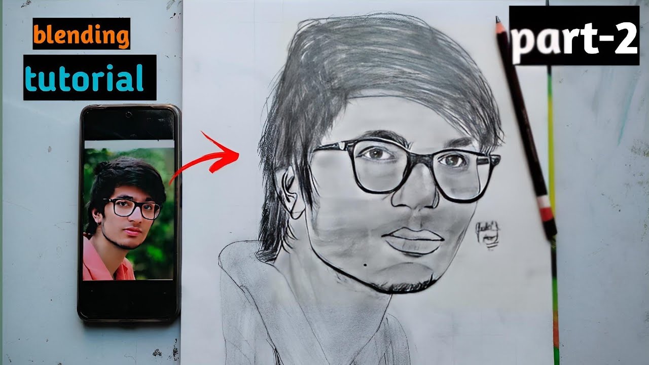 How to dra Saurav Joshi sketch || saurav Joshi sketch easy step by step ...