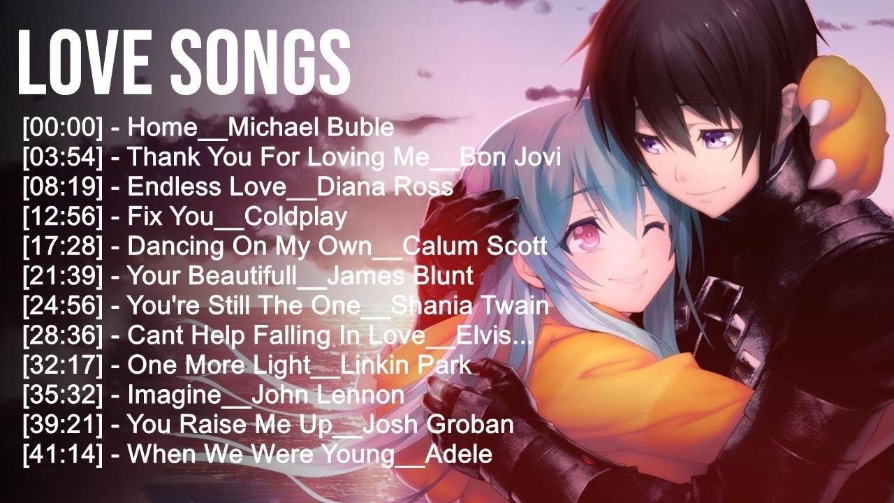 LOVE SONGS - TOP HITS ACOUSTIC COVER GUITAR - YouTube