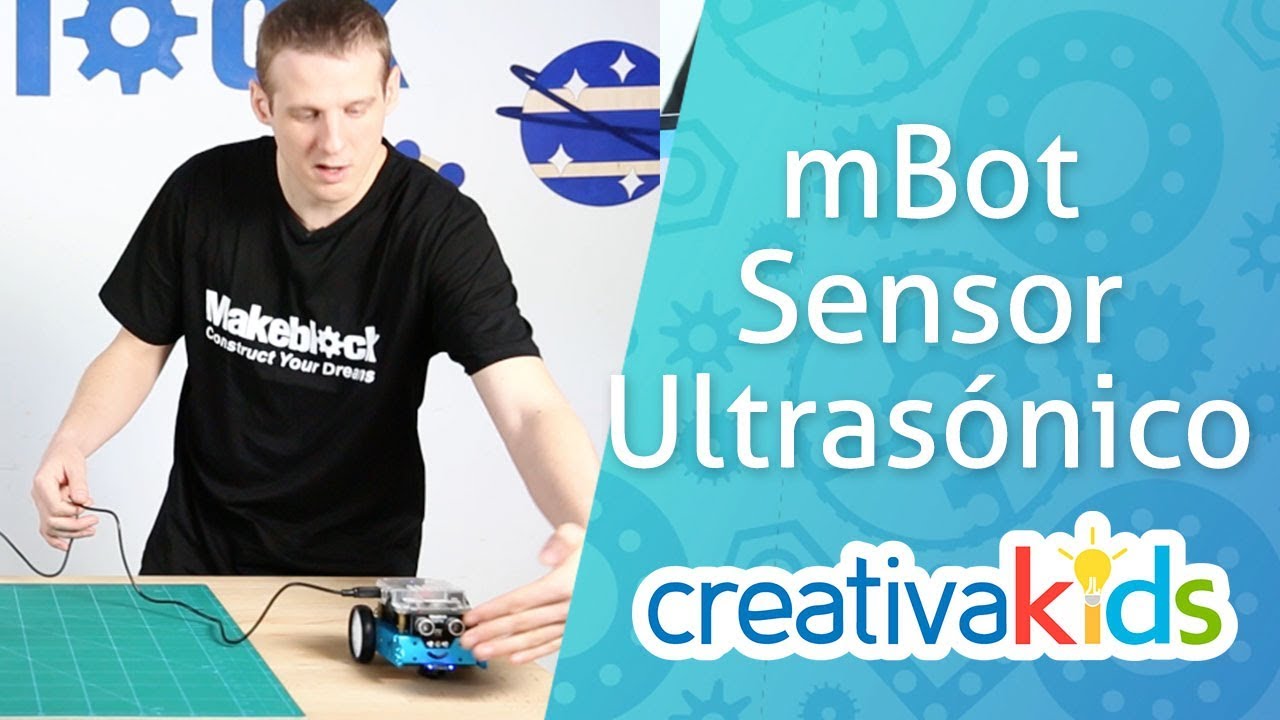 Tutorial mBot: Sensor ultrasónico - YouTube