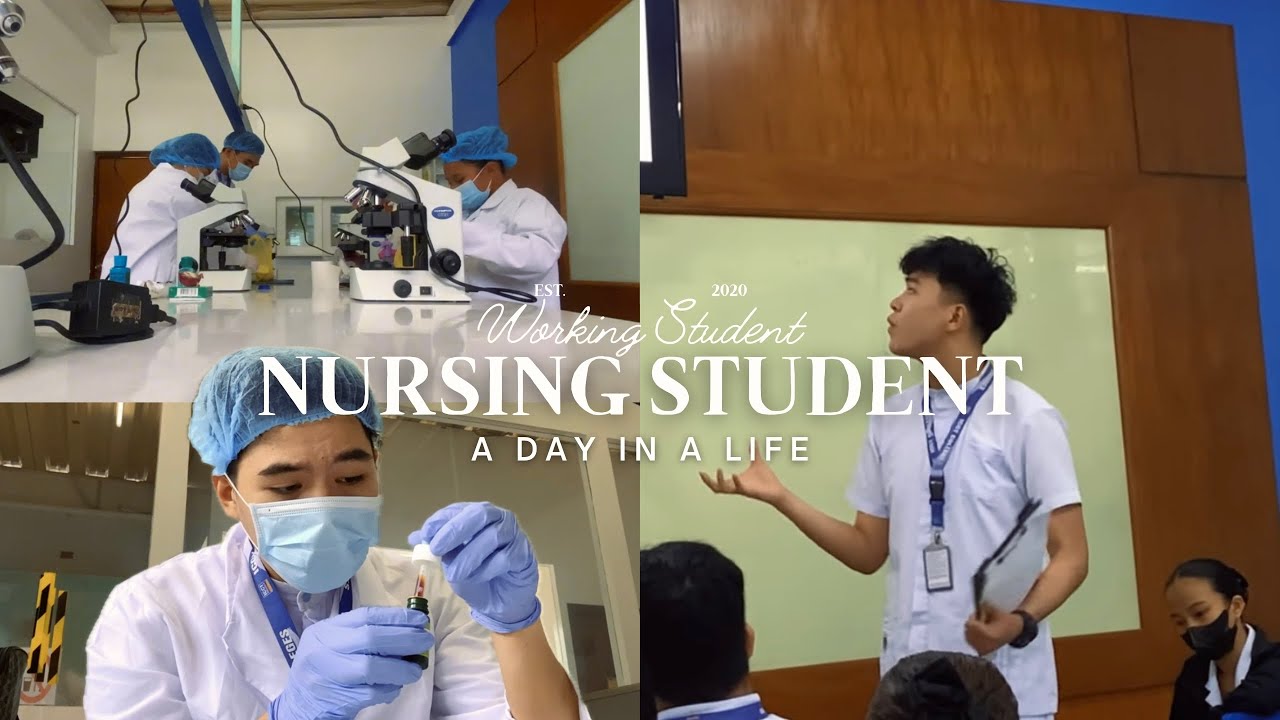NURSING STUDENT : a day in a life of nursing student working student😊 ...