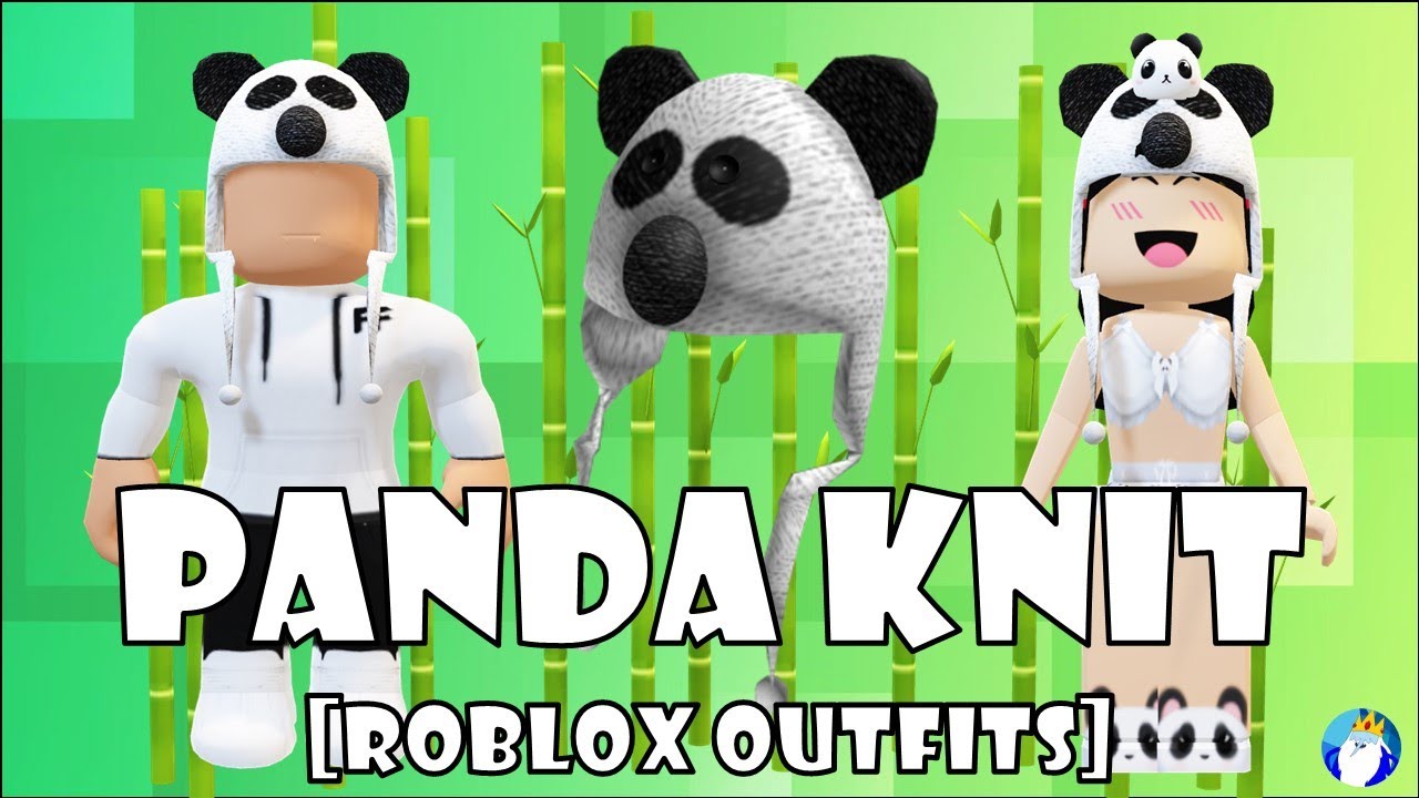 Panda Knit Roblox Limited Outfits - YouTube
