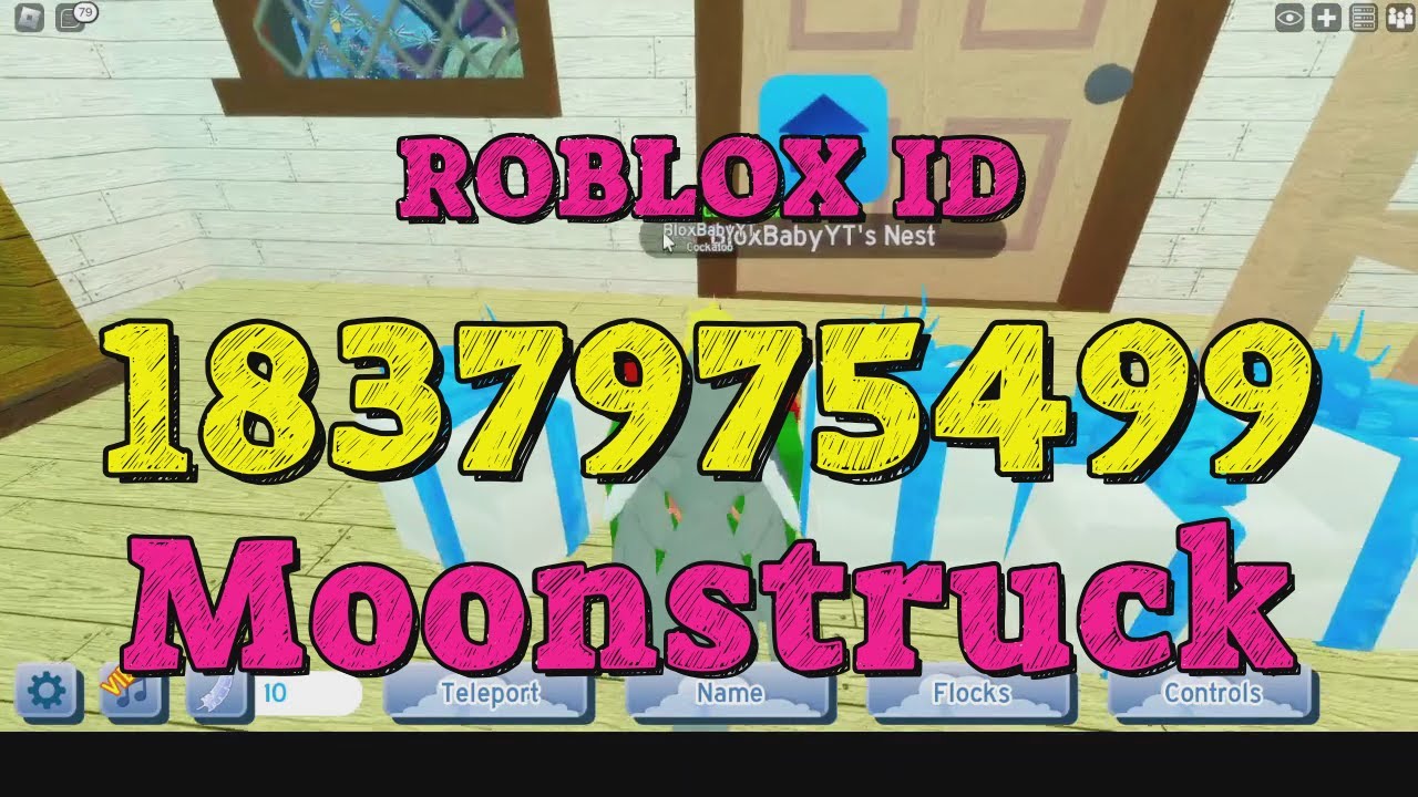 MOONSTRUCK Roblox Song Codes - YouTube
