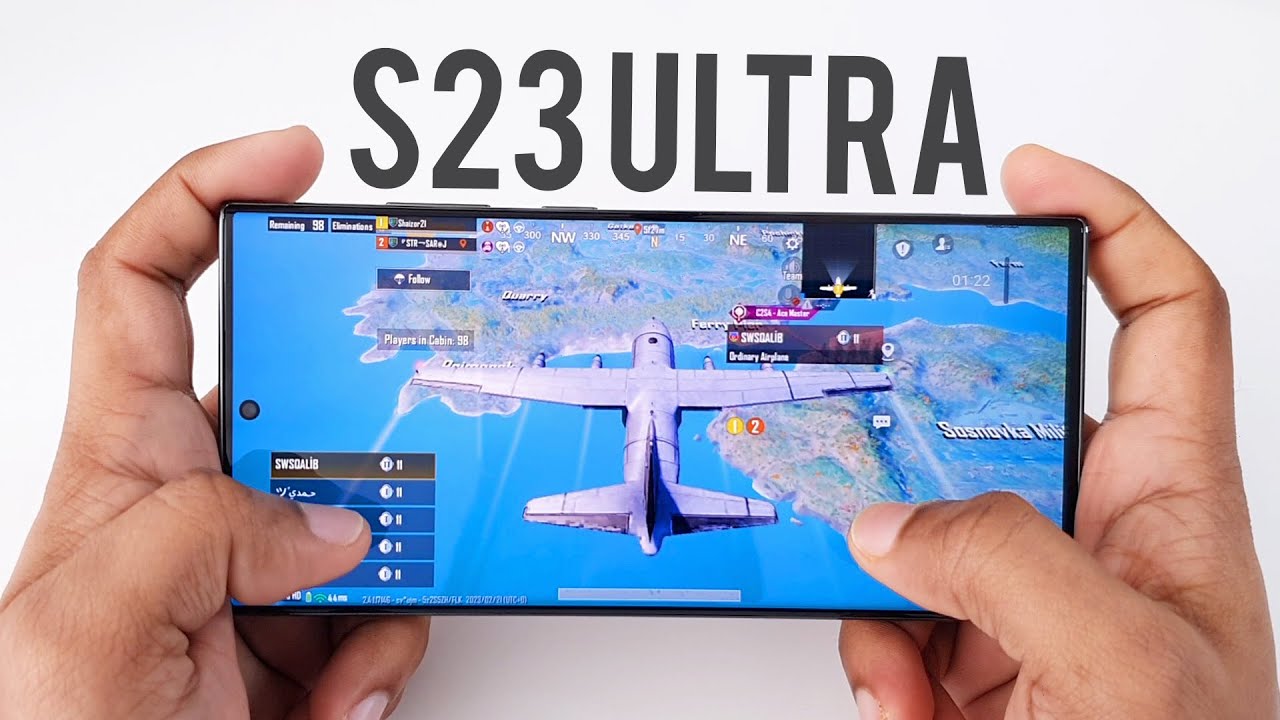 Samsung Galaxy S23 Ultra Gaming Test: PUBG Graphics, Heating & Battery ...