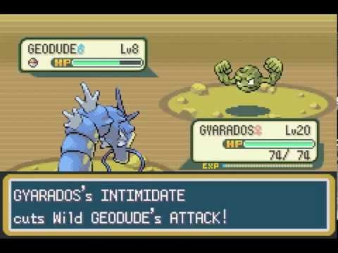 Pokemon Fire Red - Bölüm 5 - Gyarados Neydi, Gyarados Emekti... - YouTube