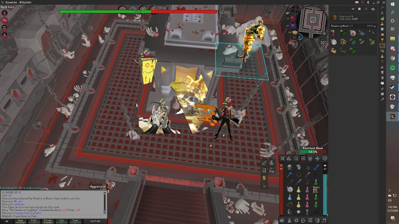 Osrs Bloat Speed Run Attempt #1 - YouTube