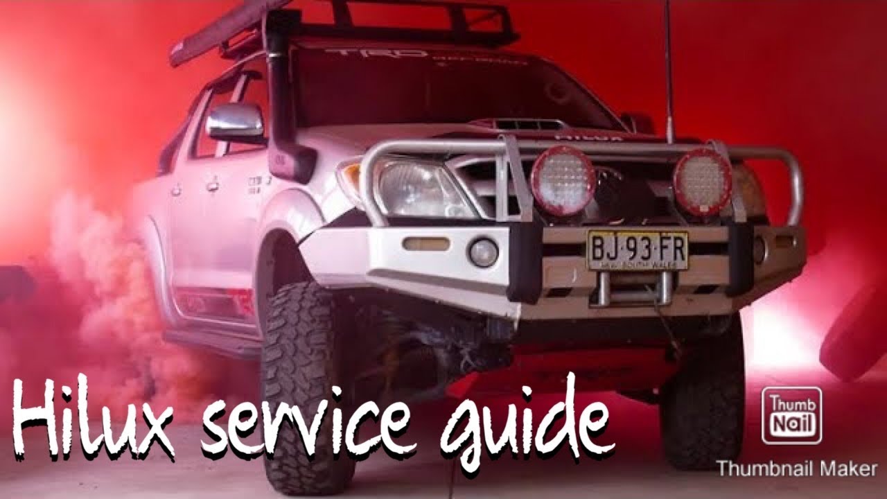 Hilux service guide 1kd n70 2007 - YouTube