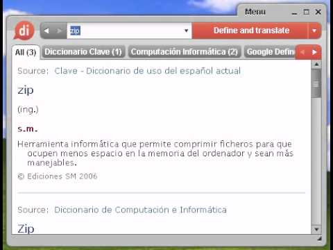Definición de zip - YouTube