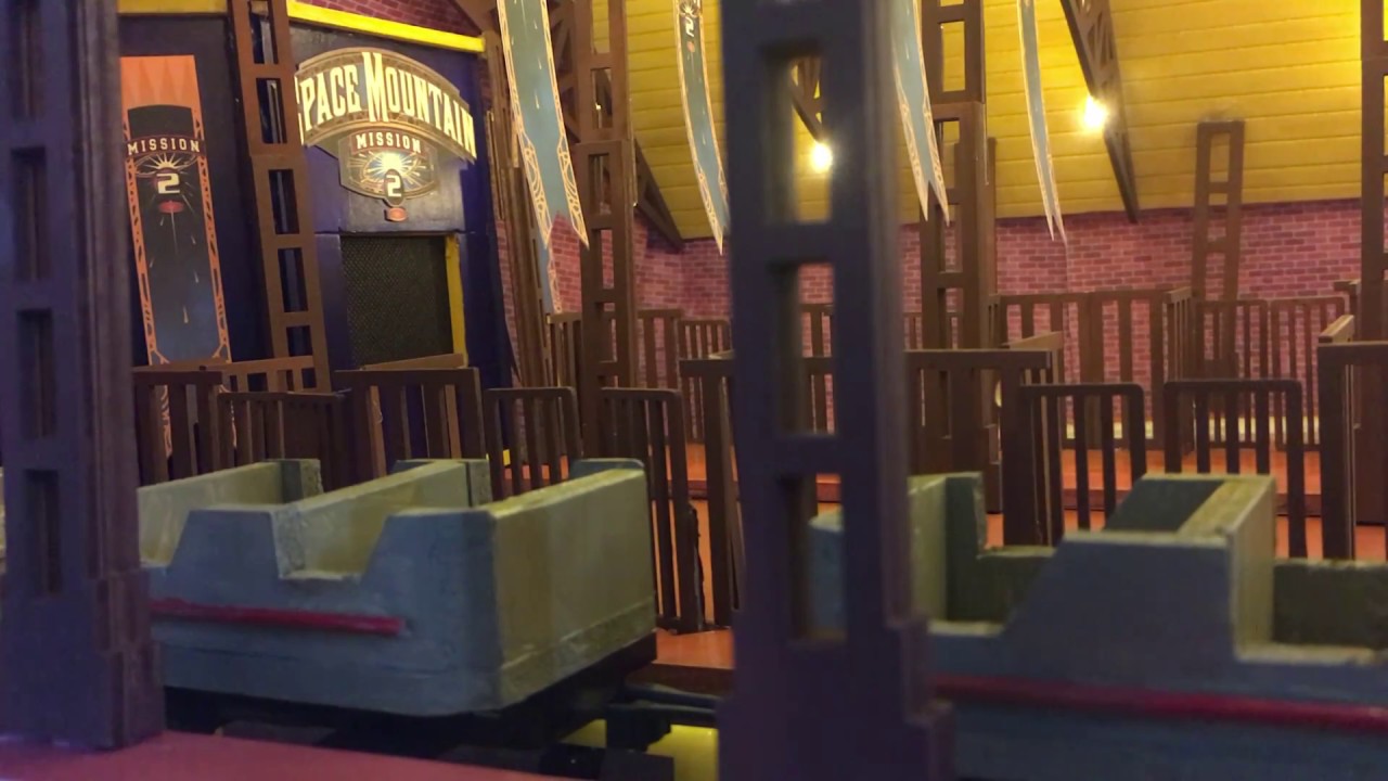 Space Mountain Mission 2 Model (On-Ride) - YouTube