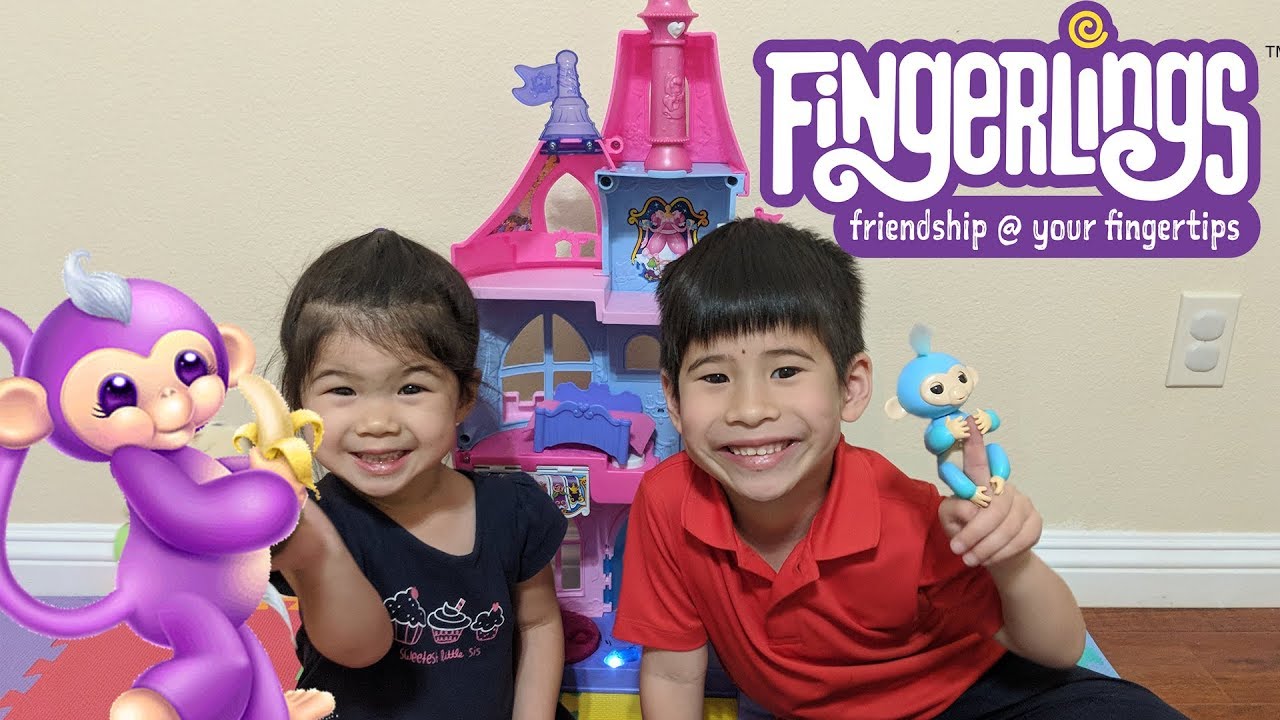 WowWee Fingerlings Interactive Monkey Toy - Charlie the Monkey - YouTube