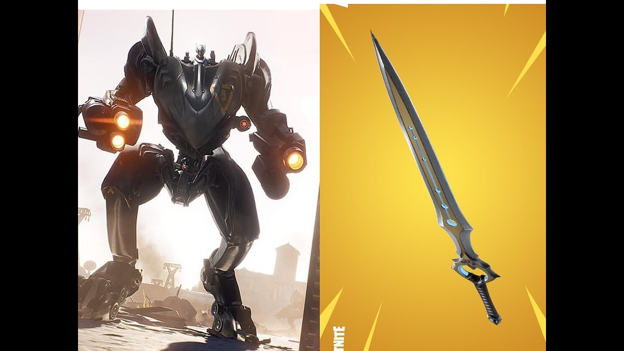 Mechs vs Infinity blade Fortnite 1v1 - YouTube