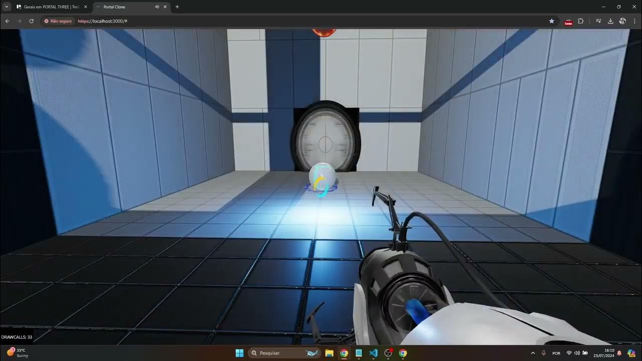 Browser Portal THREEJS - Fizzlers - YouTube