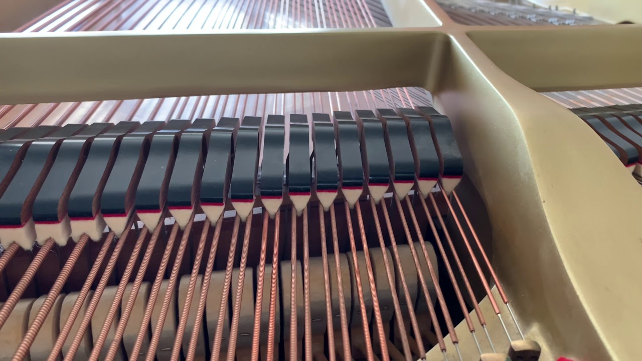 New Mapes Bb2 bass string - YouTube