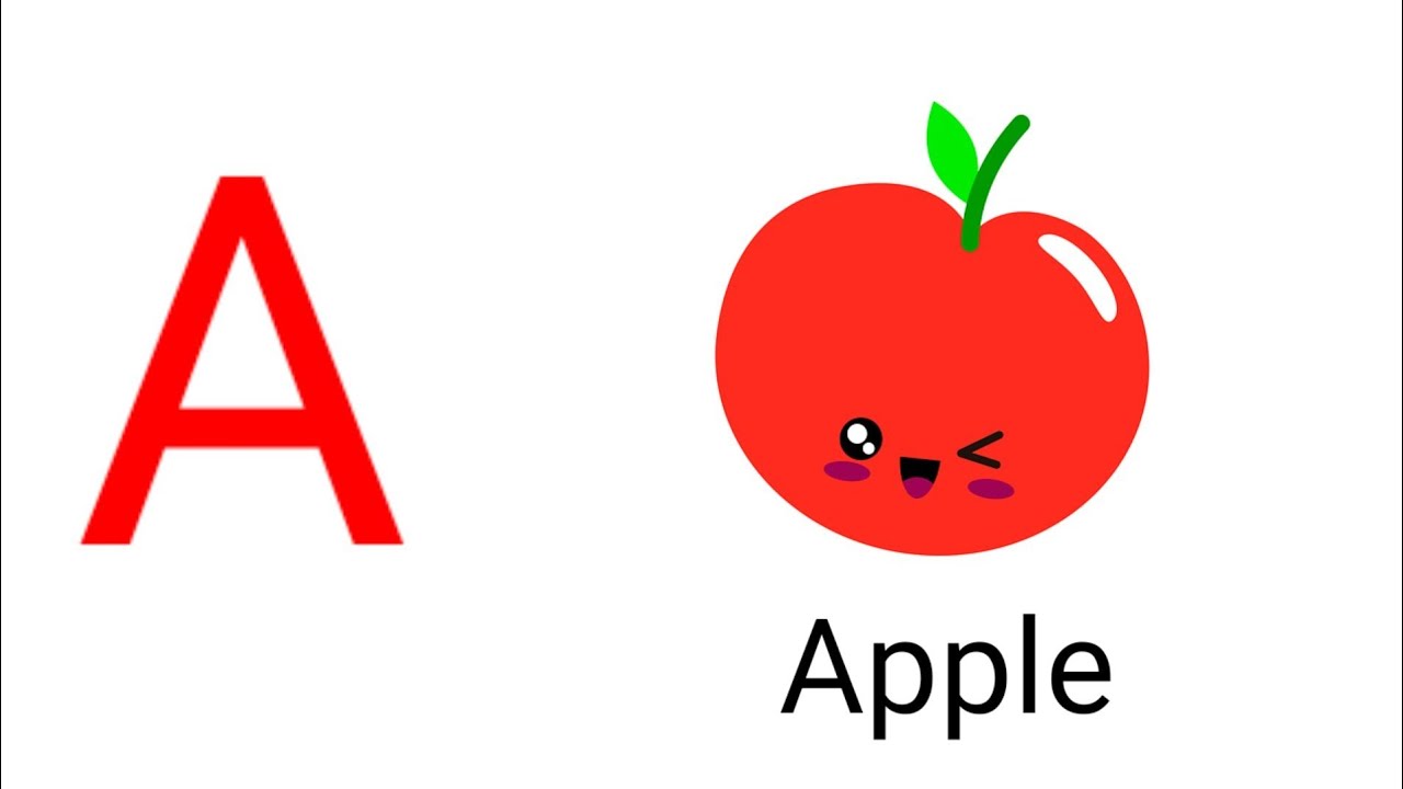 Learning Alphabet 'A' | Phonics Letter | Words Learning with 'A' | abcd ...