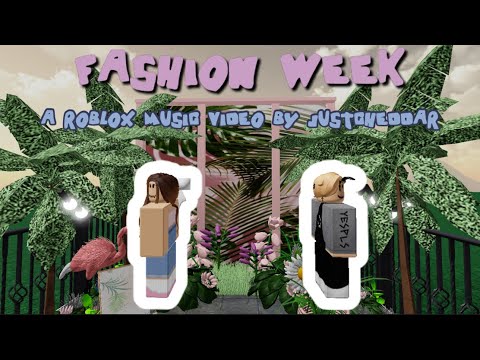 Fashion Week - A Roblox Music Video [Song By Blackbear] - YouTube
