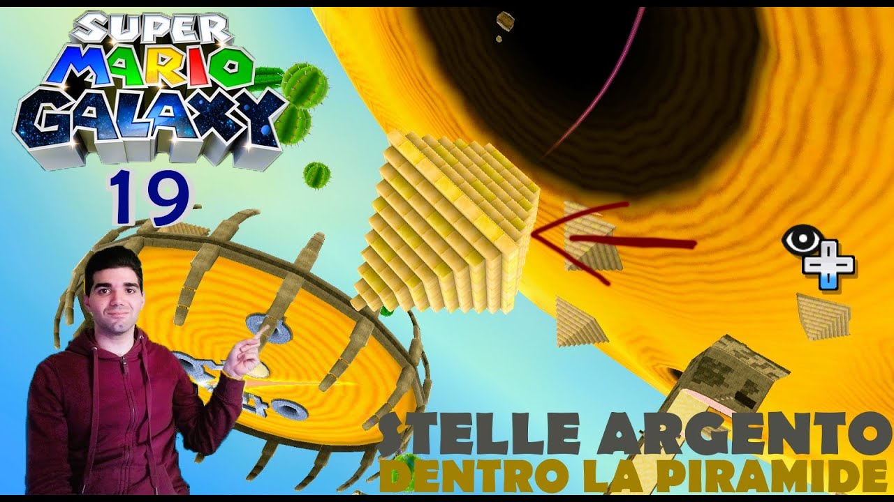 SUPER MARIO GALAXY / Parte 19 ( STELLE ARGENTO DENTRO LA PIRAMIDE ...