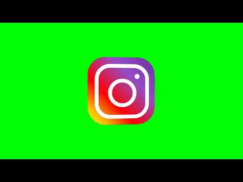 Instagram Logo 3D ☆ Greenscreen