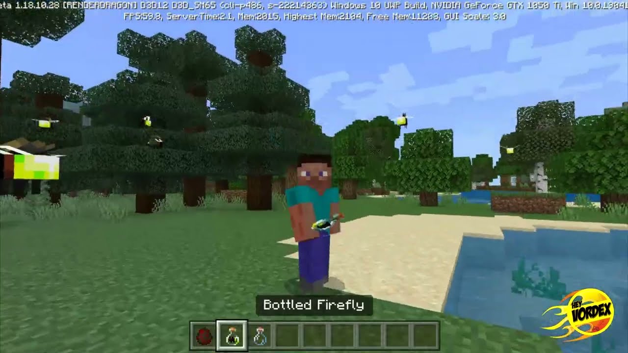 Vagalumes em Potes de Vidro Minecraft 1.19 - YouTube