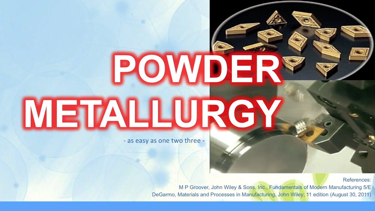 Proses Manufaktur - Metalurgi Serbuk - Powder Metallurgy #BangDosen ...