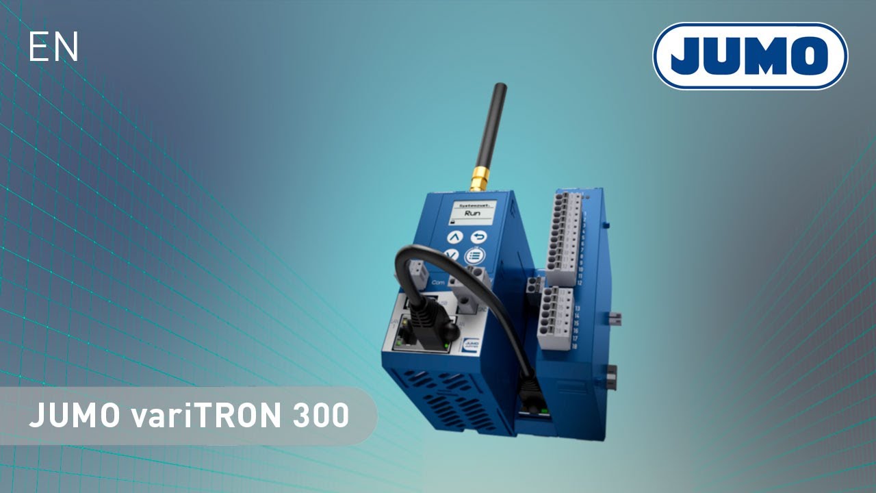 JUMO variTRON 300 - YouTube