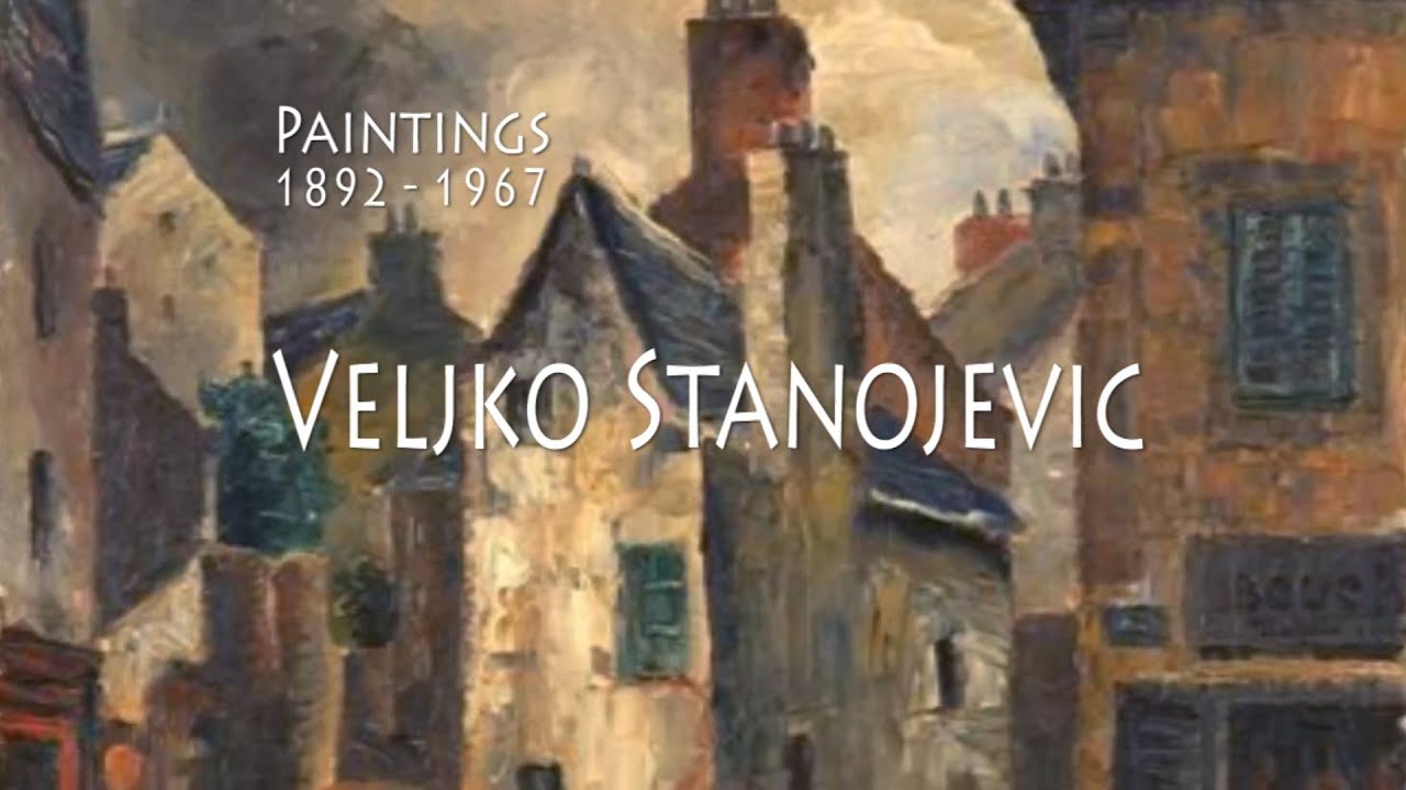 Veljko Stanojevic - Paintings - YouTube