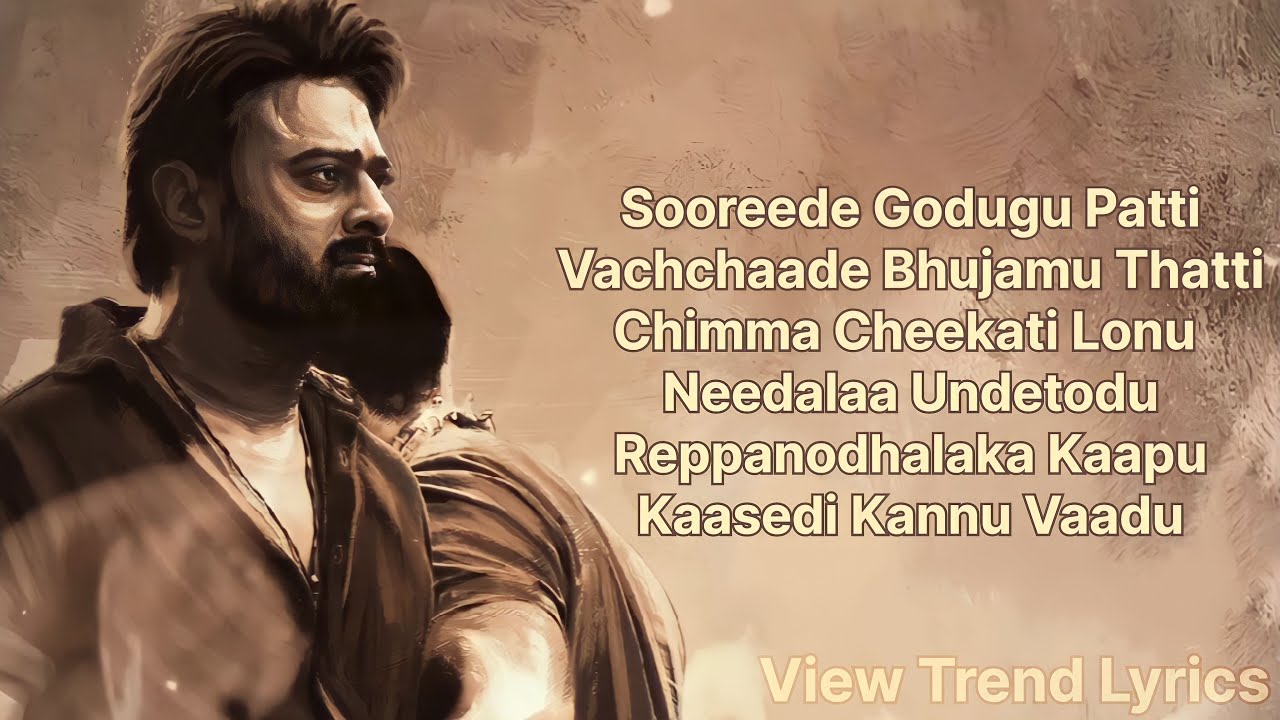 Sooreede Song Lyrics | Salaar | Prabhas | Shruthi | Pruthviraj ...