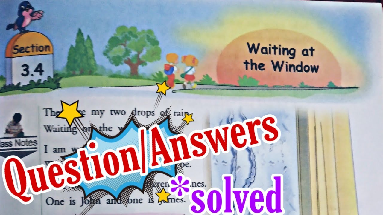 Learnwell communicative English Solution, Waiting at the window ,class ...