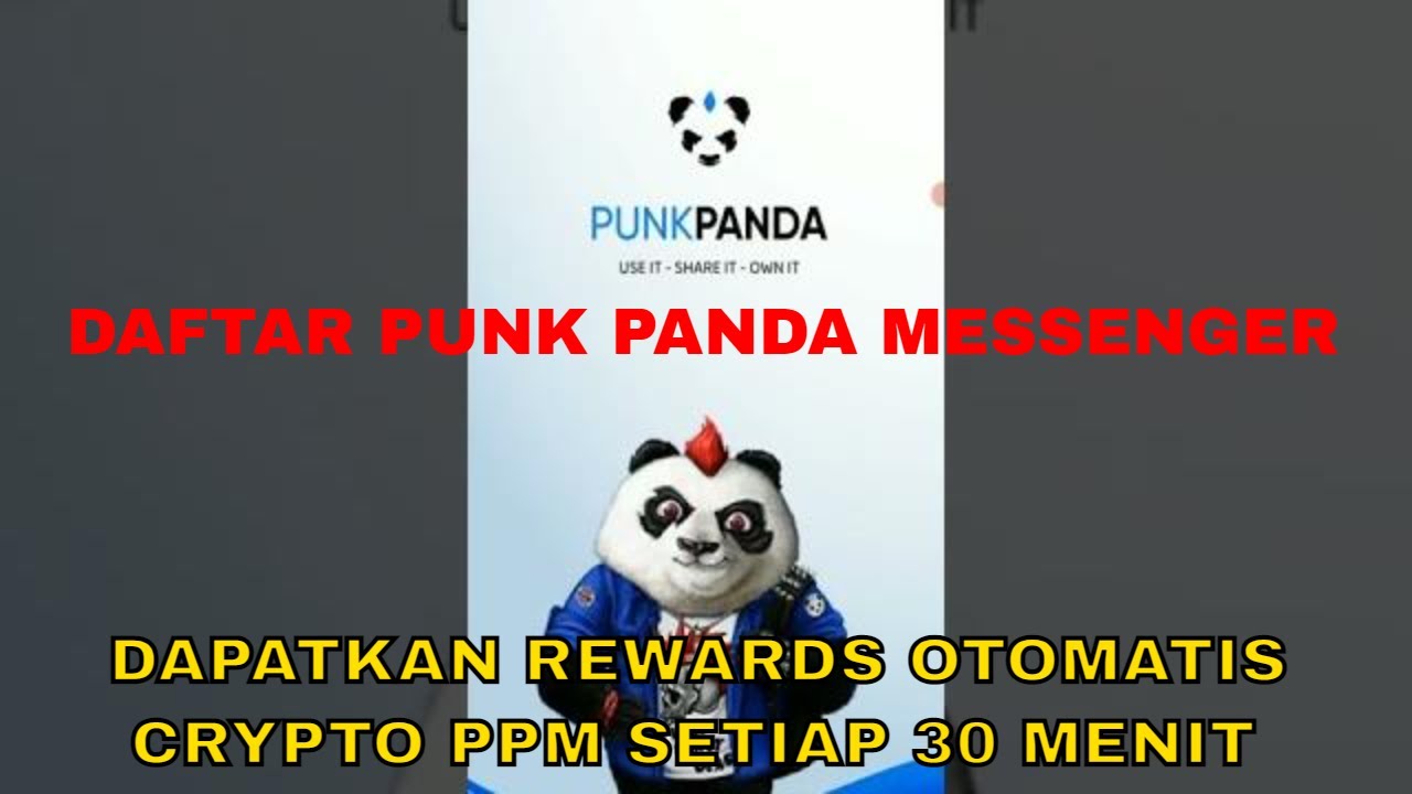 CARA DAFTAR DAN MENDAPATKAN REWARDS CRYPTO PUNK PANDA MESSENGER ...