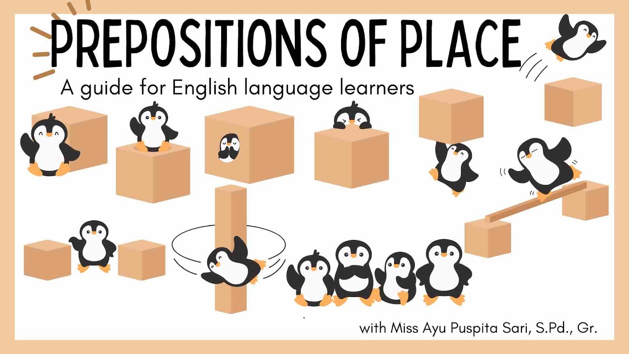 PREPOSITION OF PLACE - YouTube