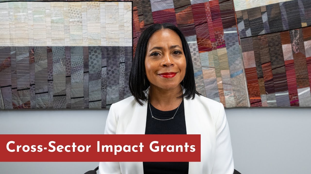 What are Cross-Sector Impact Grants? - YouTube