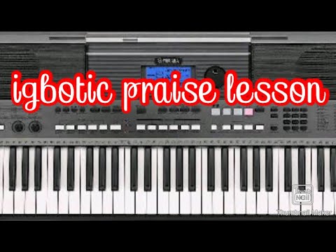 Igbo aria aria worrow African Nigerian praise tutorials on the keyboard ...