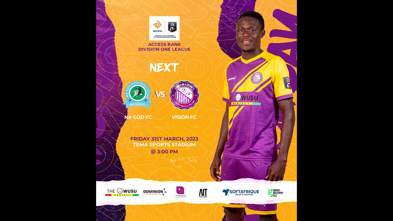 MATCH HIGHLIGHTS | Na God FC vs Vision FC (1-1) | Essel Goal | ABDOL ...